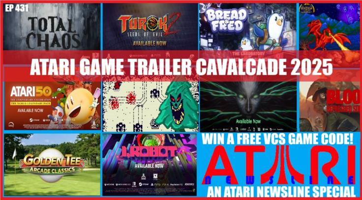 11.21.25 [AN-431] ATARI Game Trailer Cavalcade 2025! (Feat. 29 Game ...